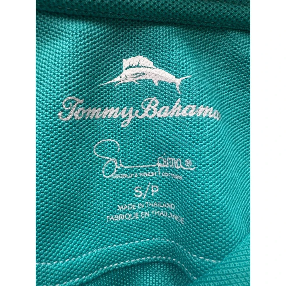 Tommy Bahama | Shirts | Tommy Bahama Mens Supima Cotton Polo Shirt Teal ...